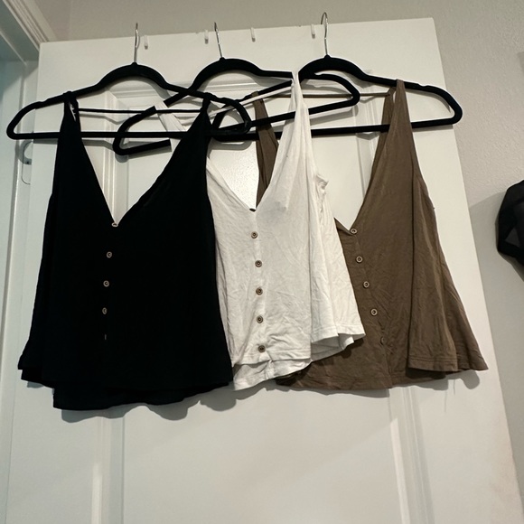 Angie | Tops | Set Of 3 Angie Tanks | Poshmark